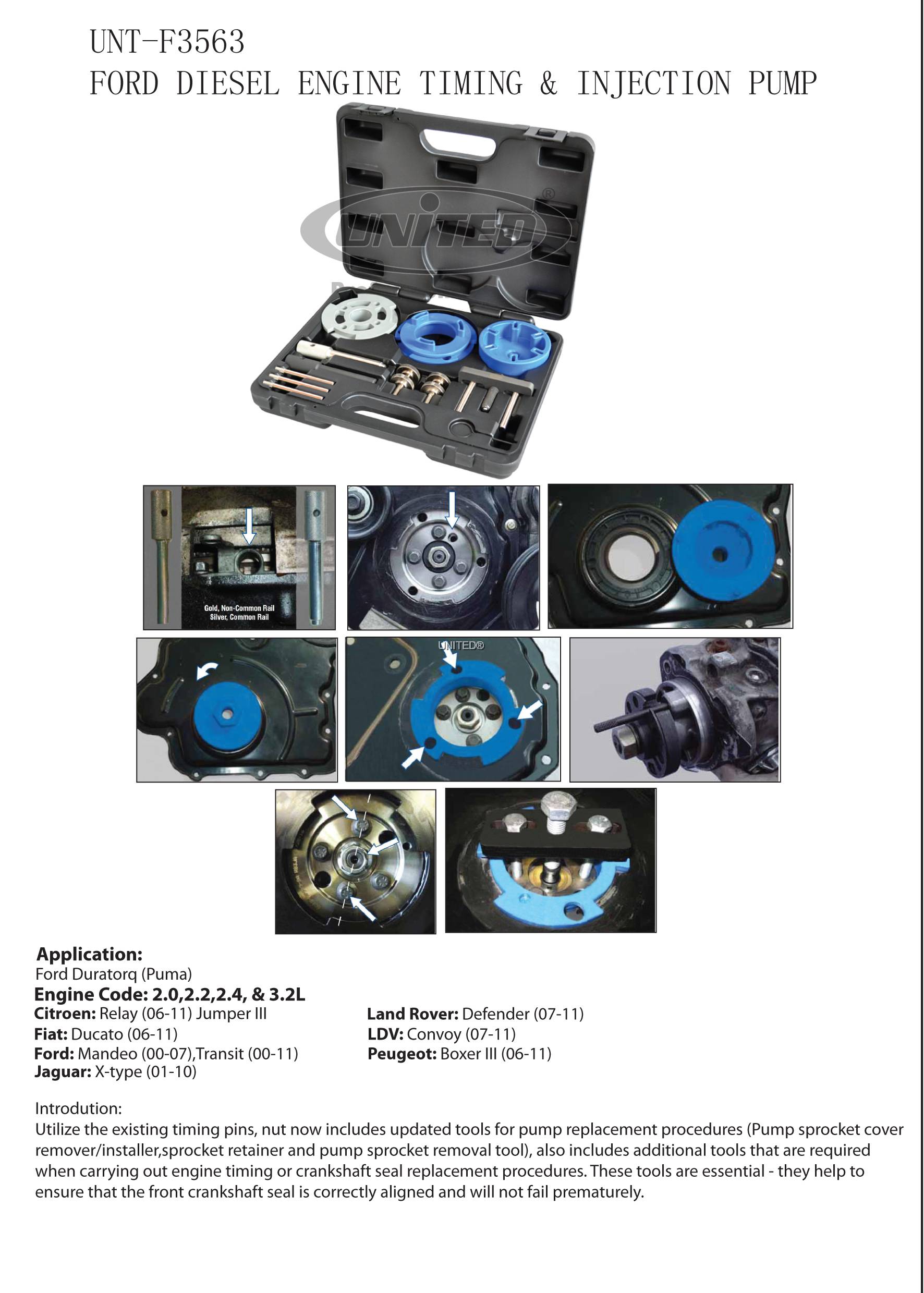Ford Diesel Engine Setting/Locking Injection Pump, 52% OFF